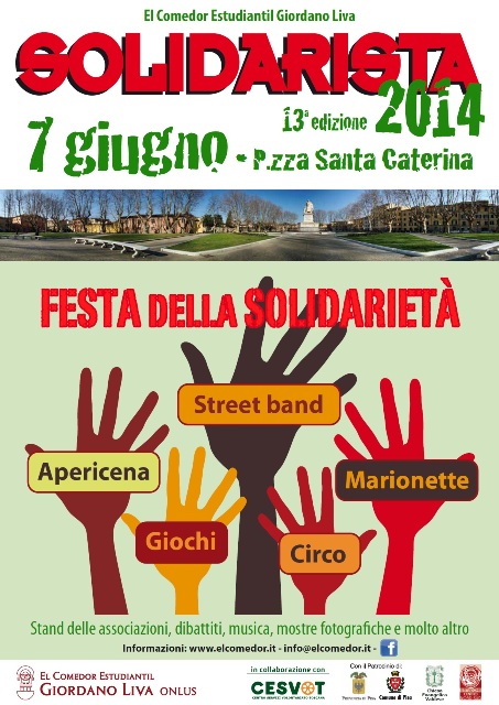 Tutto pronto per la 13^ edizione di Solidarista, la festa dei diritti ...
